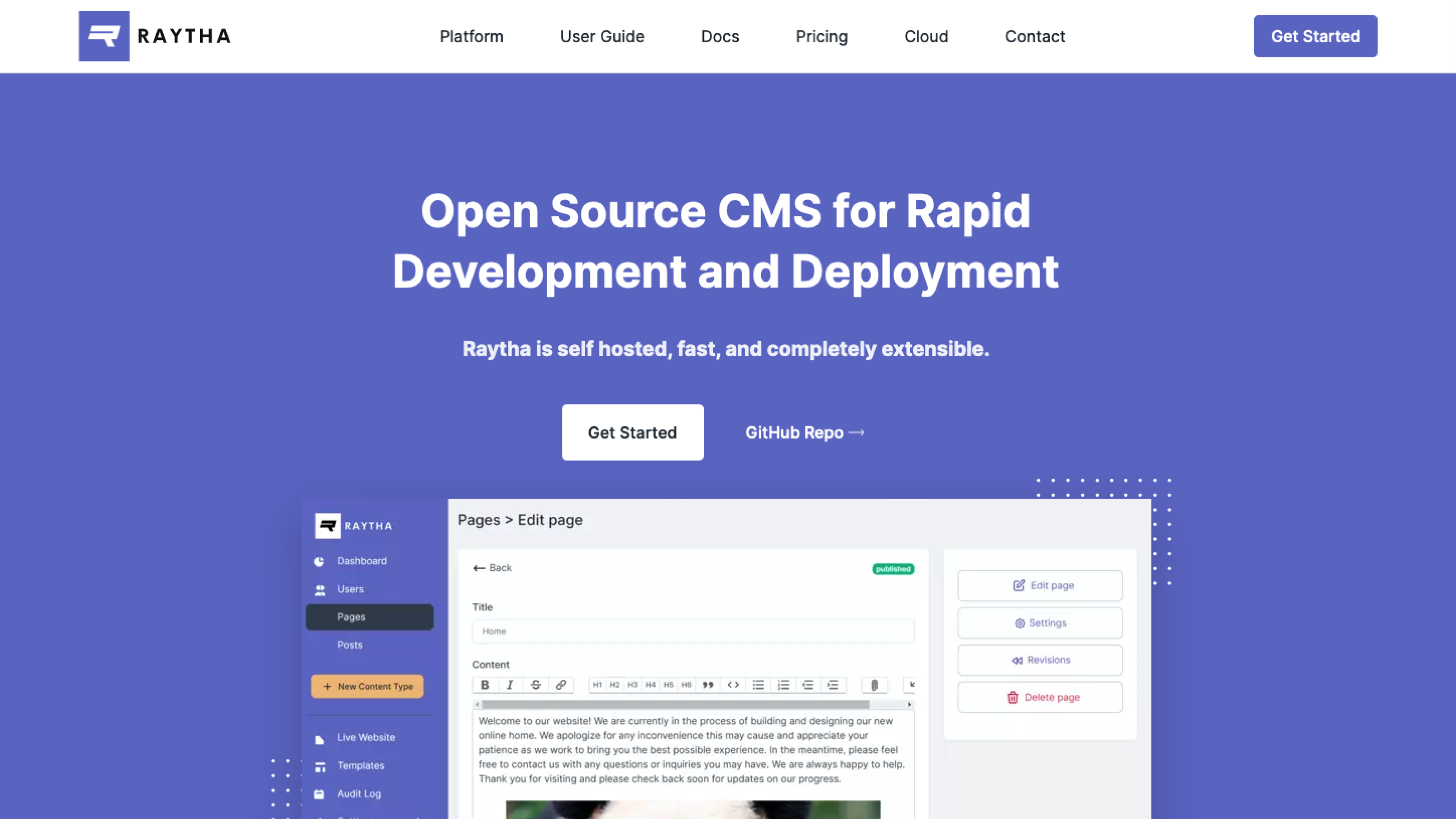 Raytha - BuiltWithDot.Net